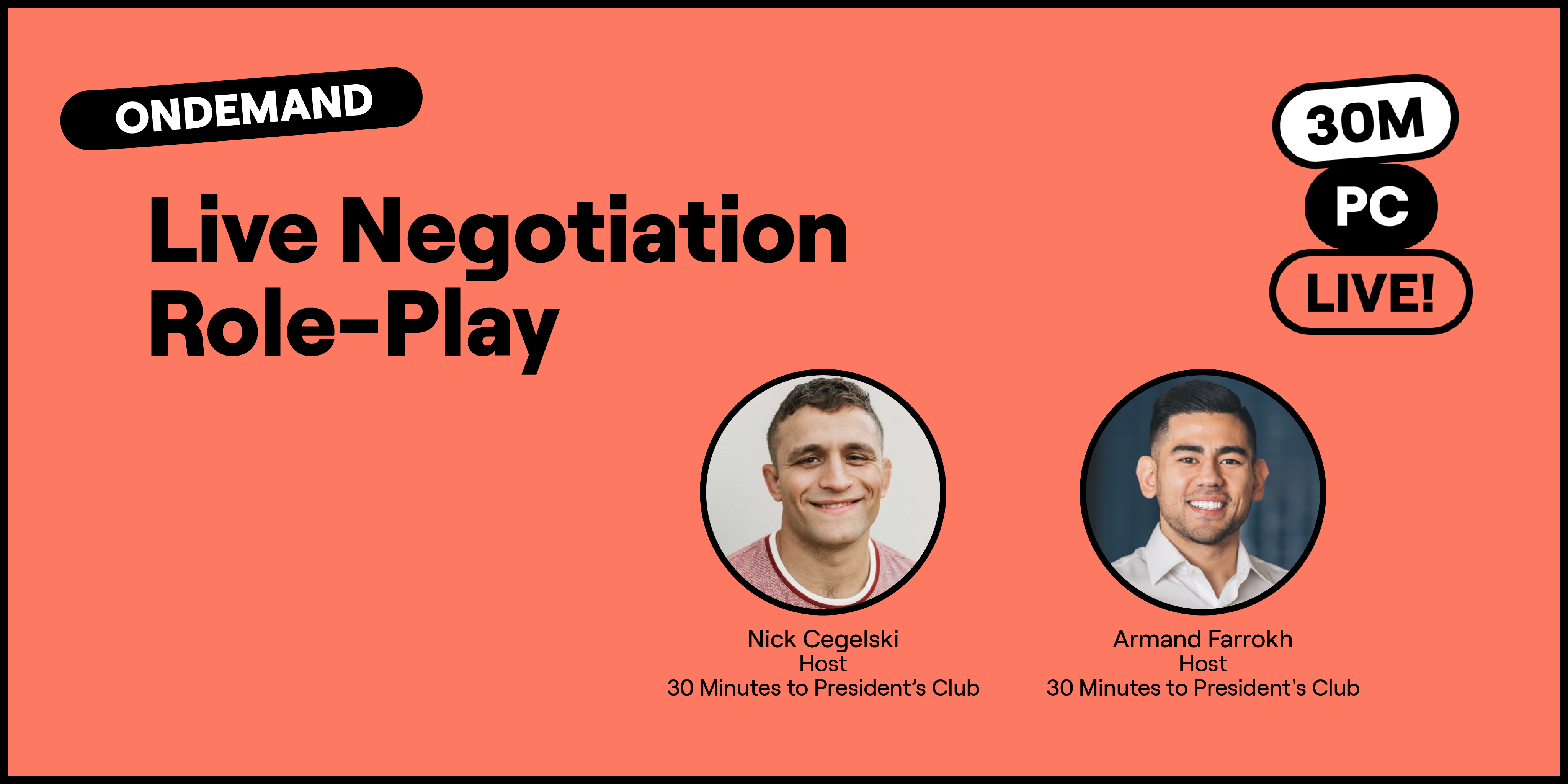 Live Negotiation Role-Play