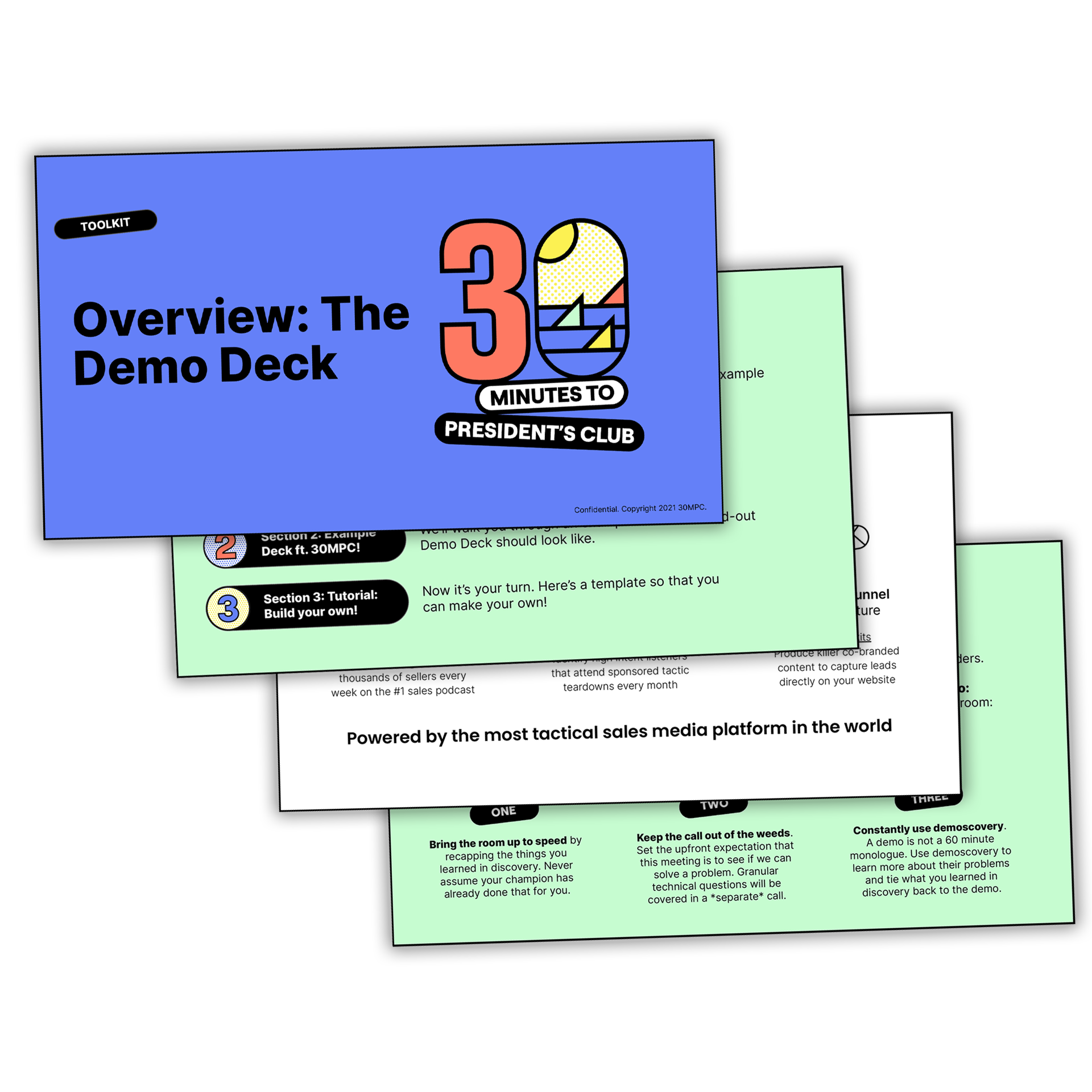 Big Team Demo Deck and Template